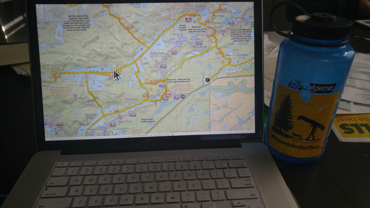 Jeff's Maps are LIFE! - Paddle In The Park Contest